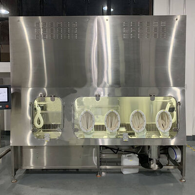 380v Cleanroom Glass Bottle Infusion Isolator Filling Line