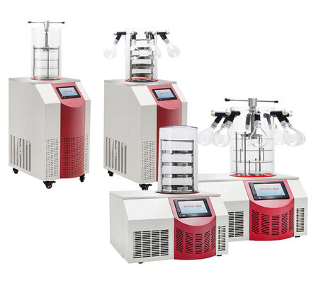 Laboratory Vacuum Biotechnology Pharmaceutical Dryers 70mm Shelf Spacing