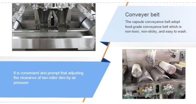 Roller Die Softgel Encapsulation Machine Paintball Soft Capsule Making ...