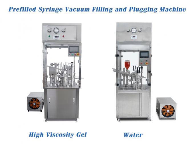 High Speed Filling Plugging Machine Pre - Fill Syringes