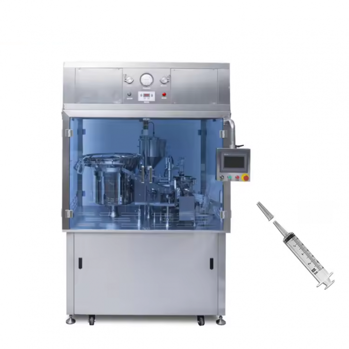 PLC Control System Syringe Filling Machine With Digital Display And ...