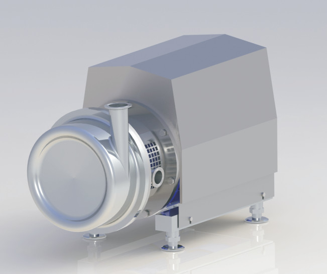 220V Sanitary Self-Priming Pump Bubble-Tolerant Design Zero Dead Legs ...